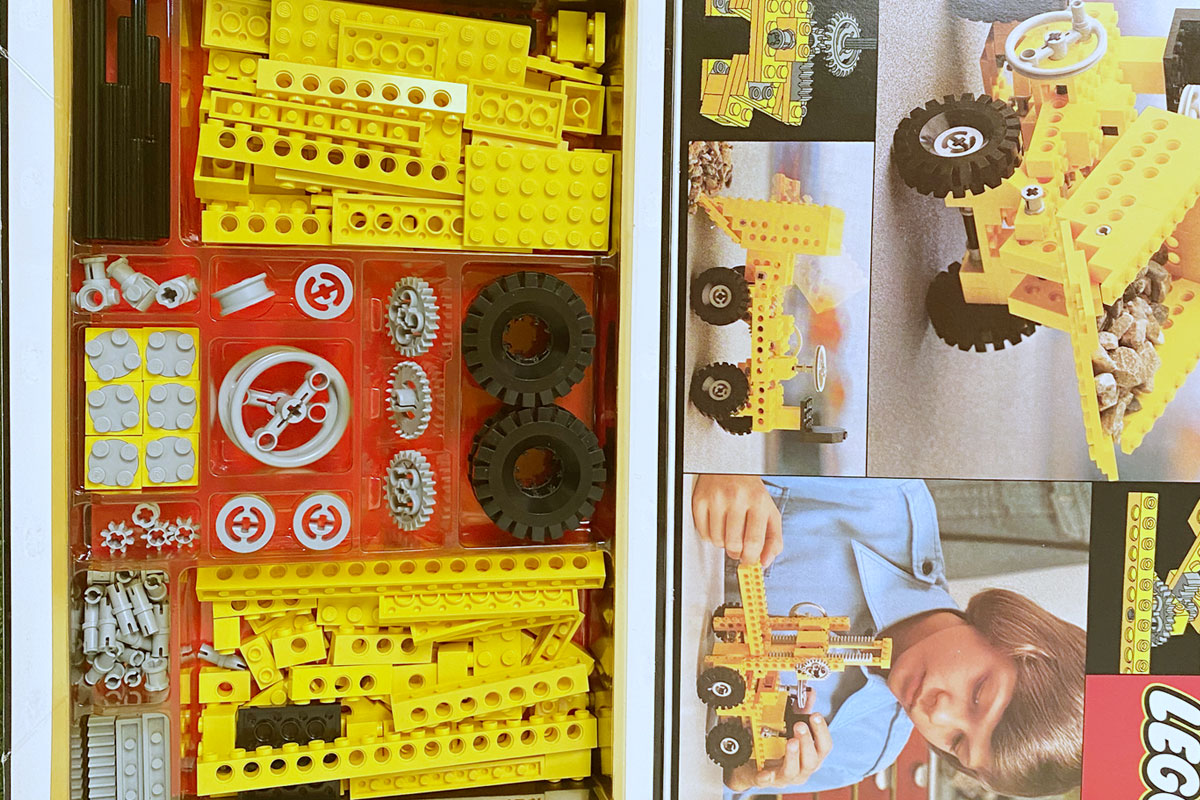 Classic Gallery - LEGO Technic Baukasten 850, Gabelstapler